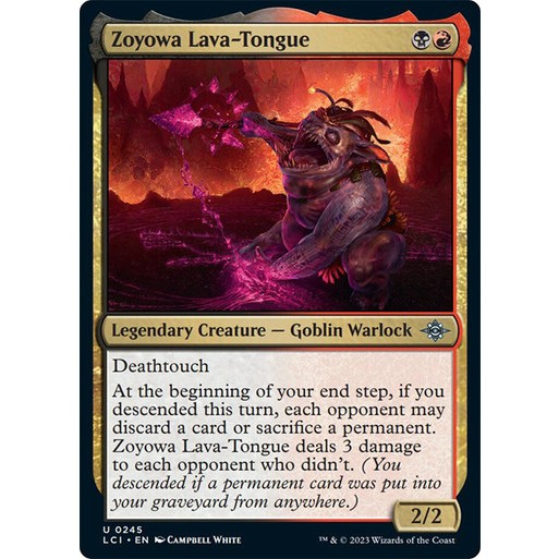 Zoyowa Lava-Tongue - The Lost Caverns of Ixalan (LCI) | Shopee Philippines