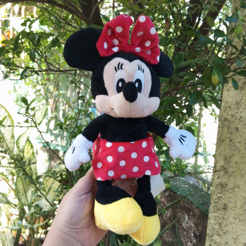 DISNEY Classic Minnie Mouse Stuffed Toy | Shopee Philippines