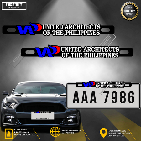 ARCHITECT CAR LICENSE PLATE EMBLEM ACCESSORIES | Shopee Philippines