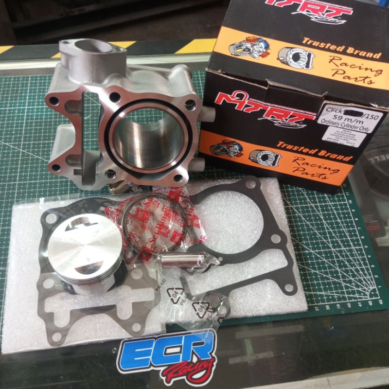 E20 59mm Block w/Flat Piston Steel Bore Click 150, ADV 150, Airblade ...