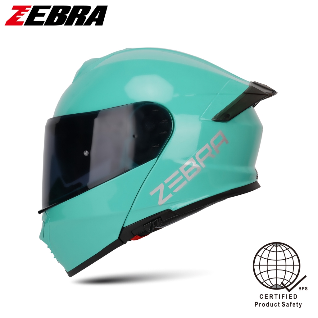 ZEBRA A113 RITZY Modular Helmet Dual Visor Motorcycle | Shopee Philippines
