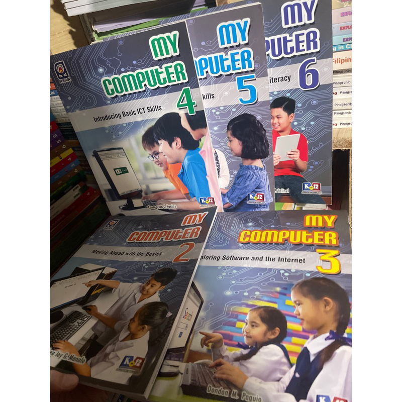 My computer 1,2,3,4,5,6(abiva) | Shopee Philippines