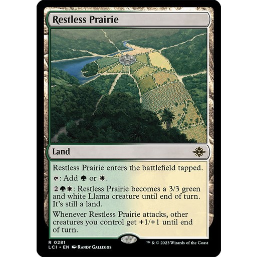 Restless Prairie - The Lost Caverns of Ixalan (LCI) | Shopee Philippines