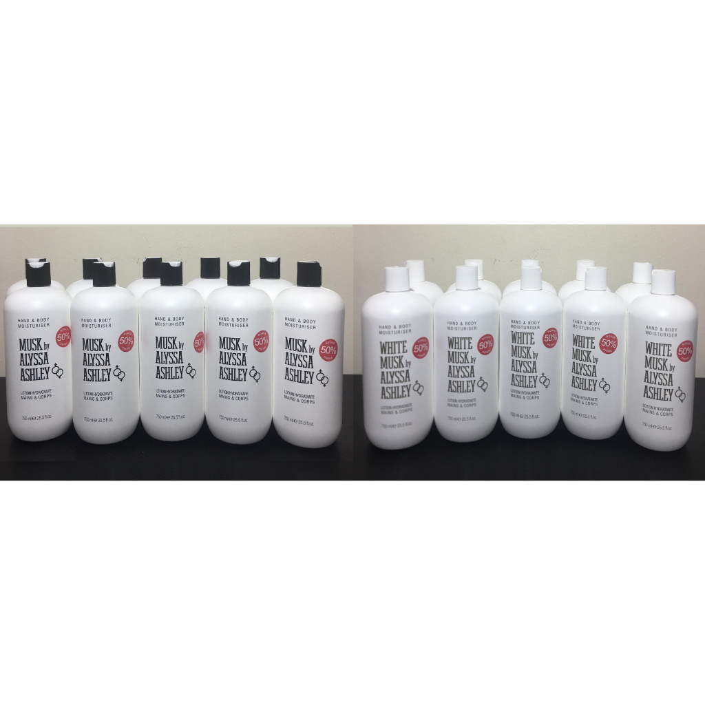 MUSK BY ALYSSA ASHLEY Hand & Body Moisturiser | Shopee Philippines