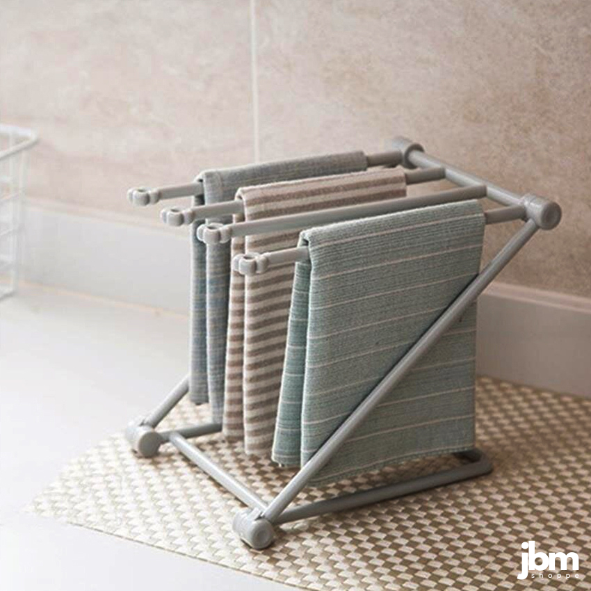 Foldable Kitchen Towel Plastic Rack Foldable Rag Rack Rag Hanger Rag ...