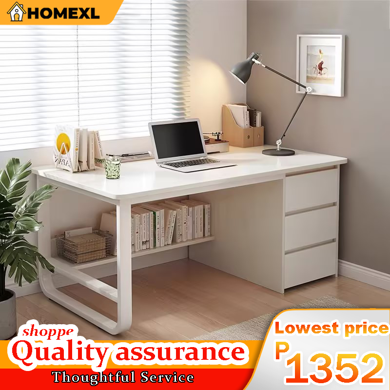 HOMEXL Desk With Drawers Computer Desk Writing Desk Study Desk（COD ...