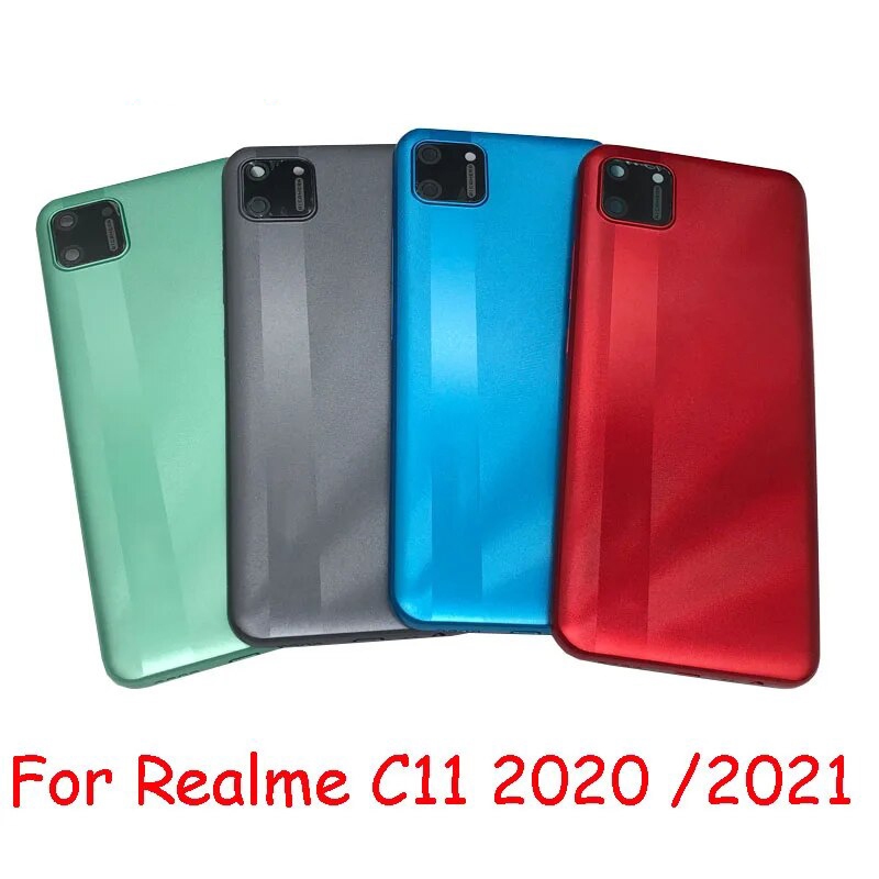 Realme C11 2020/C11 2021/C15 Phone Housim Battery Back Cover | Shopee ...