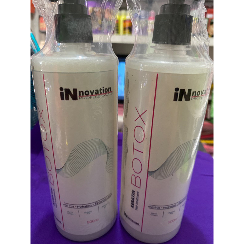 iNnovation Professionals Keratin Hair Botox 500ml | Shopee Philippines