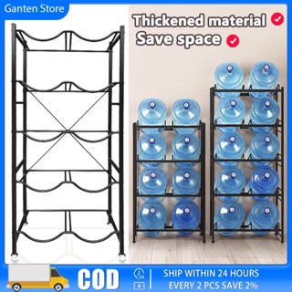 Water Gallon Rack 3/4/5 Layer Heavy Duty Water Rack Gallon Stand ...