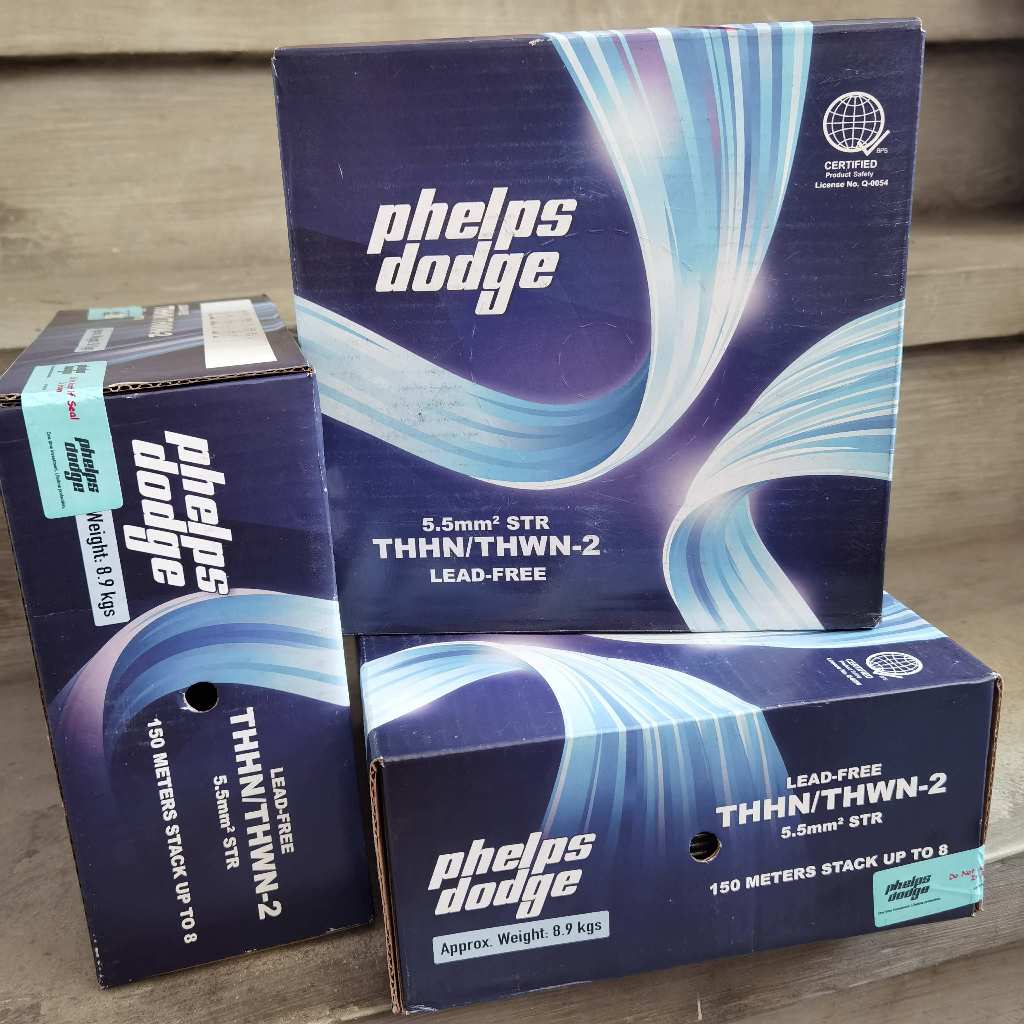 ORIGINAL PHELPS DODGE PD Stranded Wire Thhn / Thwn 2 AWG #10 5.5mm 5.5 ...