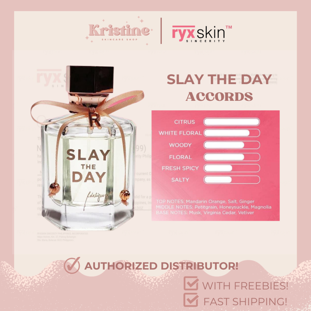 Ryx Slay the Day Eau De Parfum 40ml (EDP) | Shopee Philippines