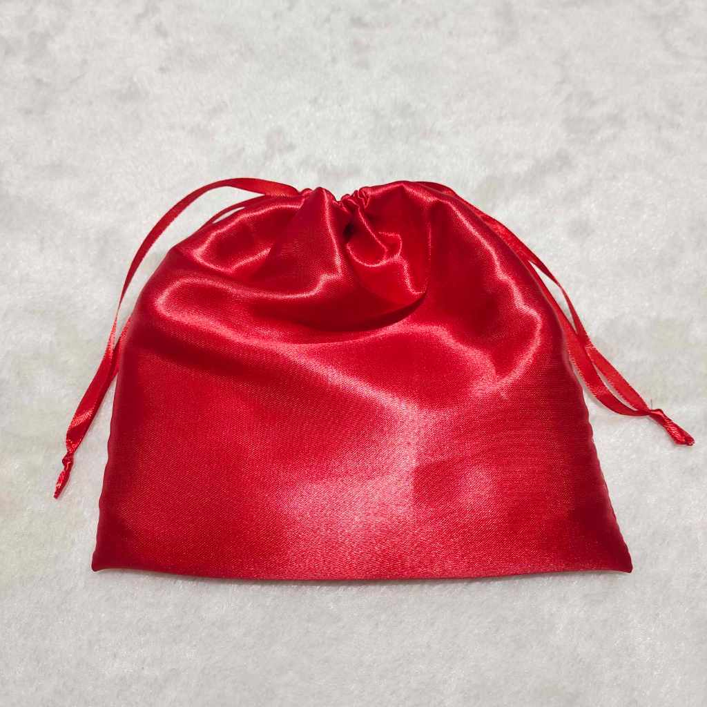 JA 2X2" 2X4" 3X5" Colored Silk Satin Fabric Pouches Jewelry Packing Bag ...