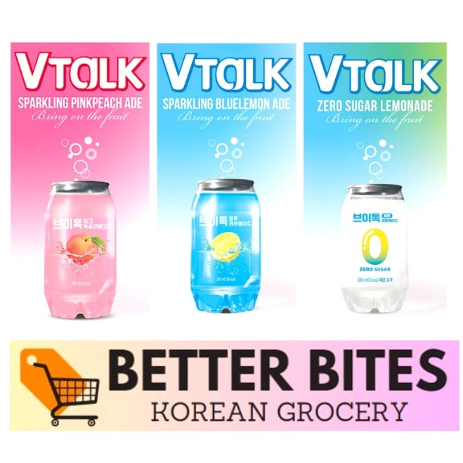 PROM V-TALK 350ML FLAVORS-( BLUE LEMONADE, ZERO LEMONADE, PINK PEACH ...