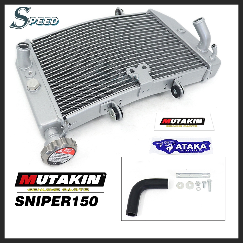 MUTAKIN Radiator Yamaha Sniper 150 (Big Curve Type) | Shopee Philippines