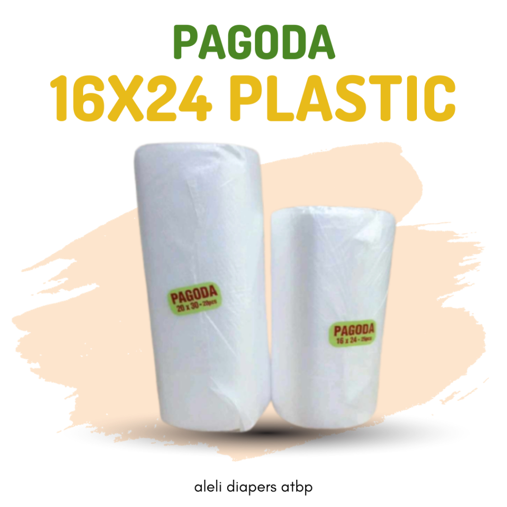 16x24 PAGODA Heavy Duty Plastic Laundry Bag (5kg) | Shopee Philippines