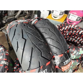 Beast Tires for Aerox V1 & V2 free sealant and Pito | Shopee Philippines