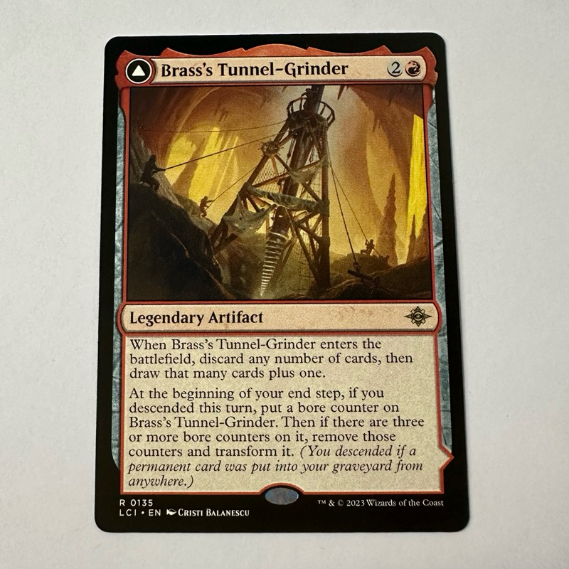 BRASS’S TUNNEL-GRINDER // TECUTLAN, THE SEARING RIFT | LCI THE LOST ...