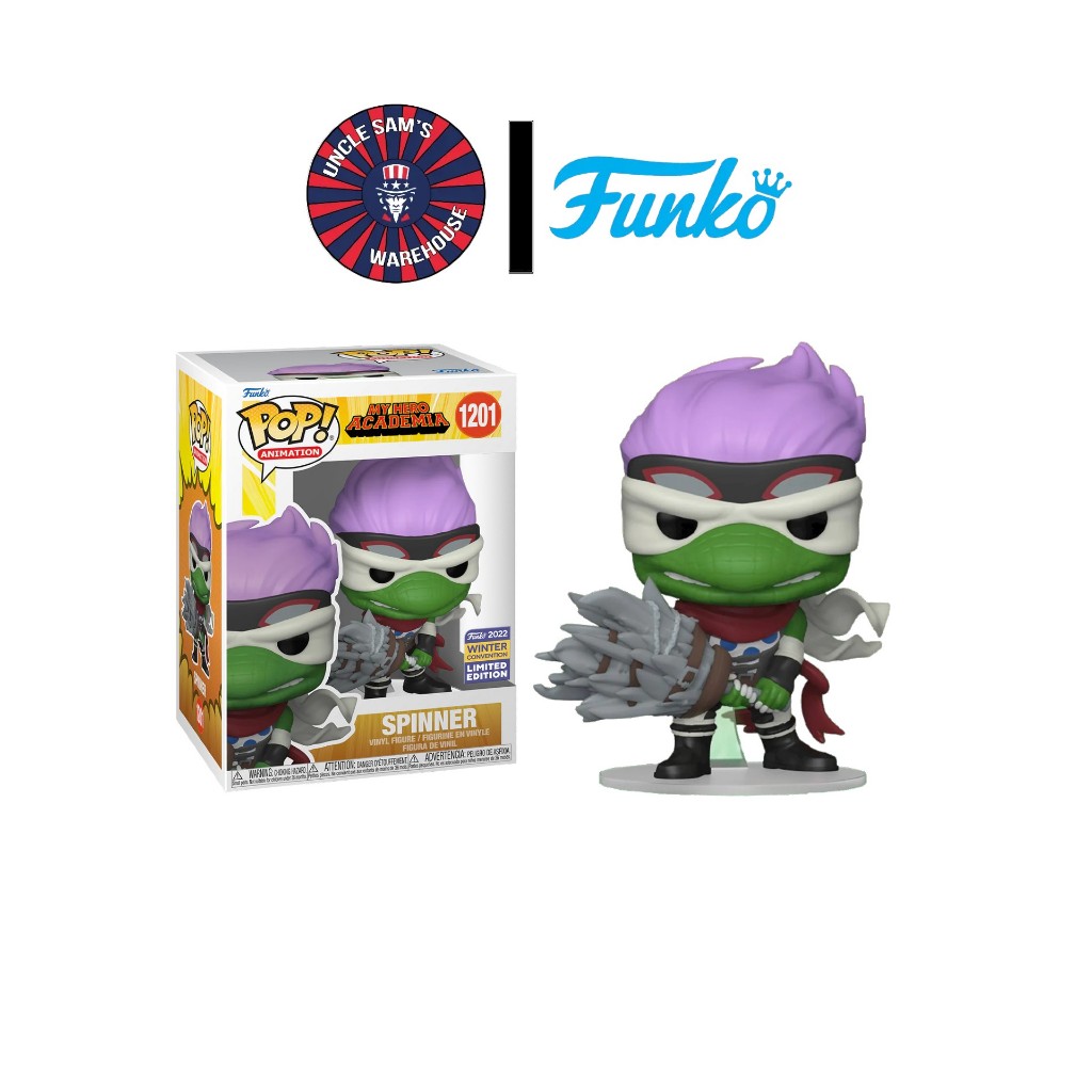 Funko Pop! Animation MHA Spinner Winter Convention Sticker #1201 ...