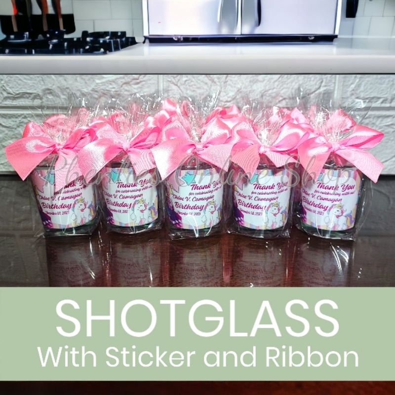 Shot Glass Souvenir (Minimum of 10pcs per order) | Shopee Philippines