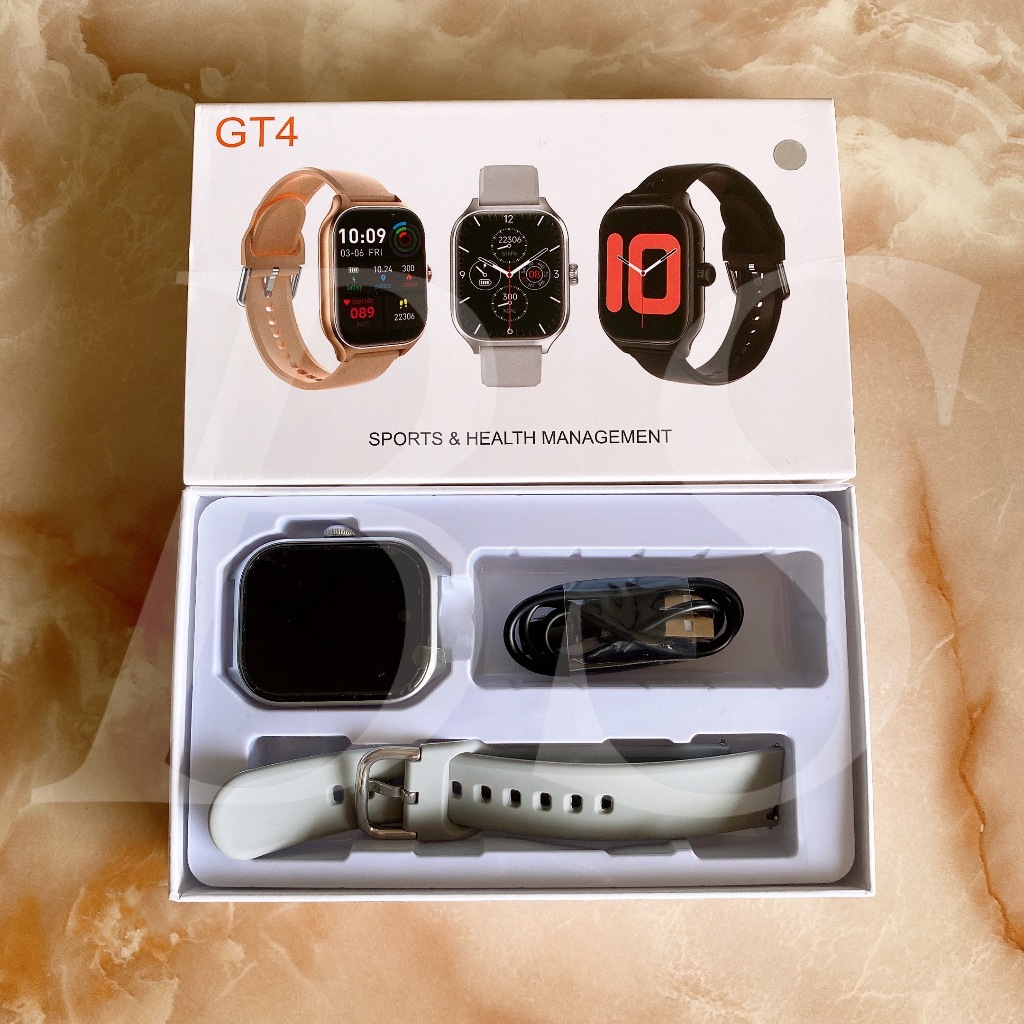 GT4 Sports and Health Management Touch Smart Watch 1 Strap Bluetooth ...
