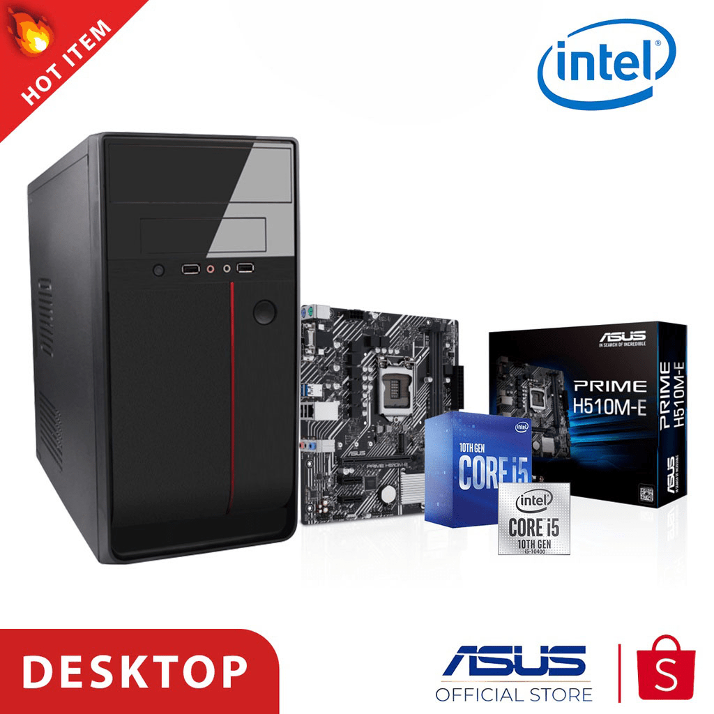 VIRTUOSO G Powered by ASUS | Intel Core I5 | H510M | 8GB RAM, 500 M.2 ...