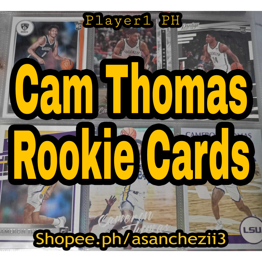 Cam Thomas NBA Rookie Card (RC) | Check Variations | Instant Collection ...