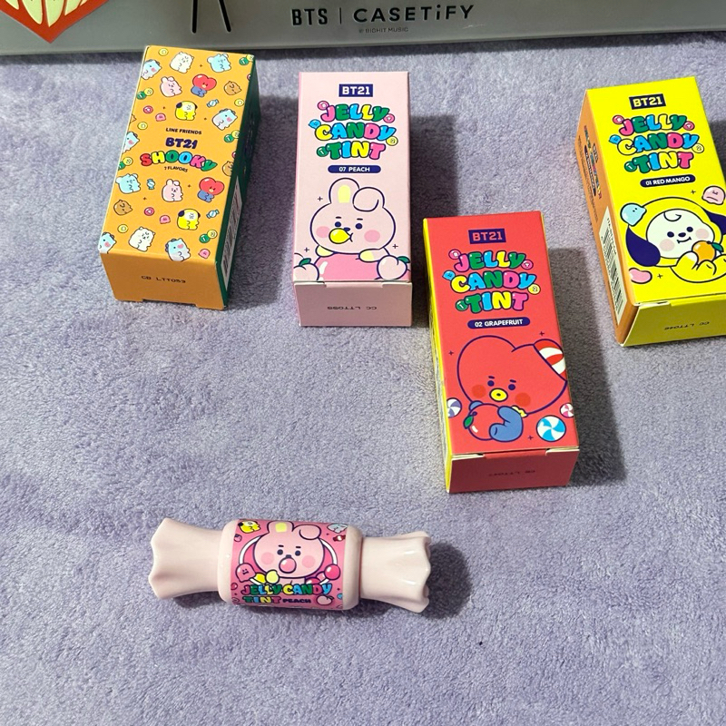 BT21 JELLY CANDY LIP TINT [OFFICIAL] | Shopee Philippines