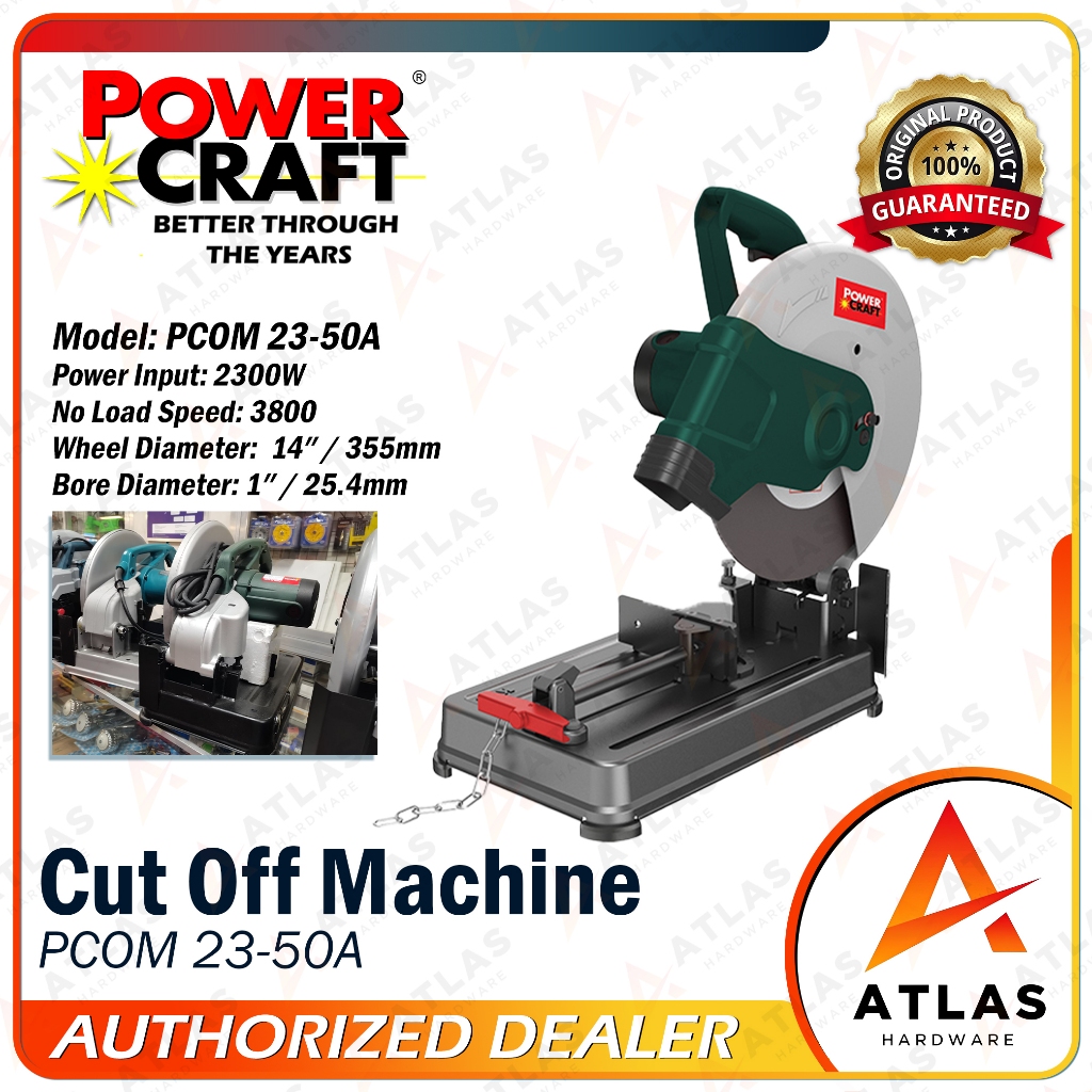 Powercraft CUT OFF MACHINE – PCOM 23-350 A | Shopee Philippines