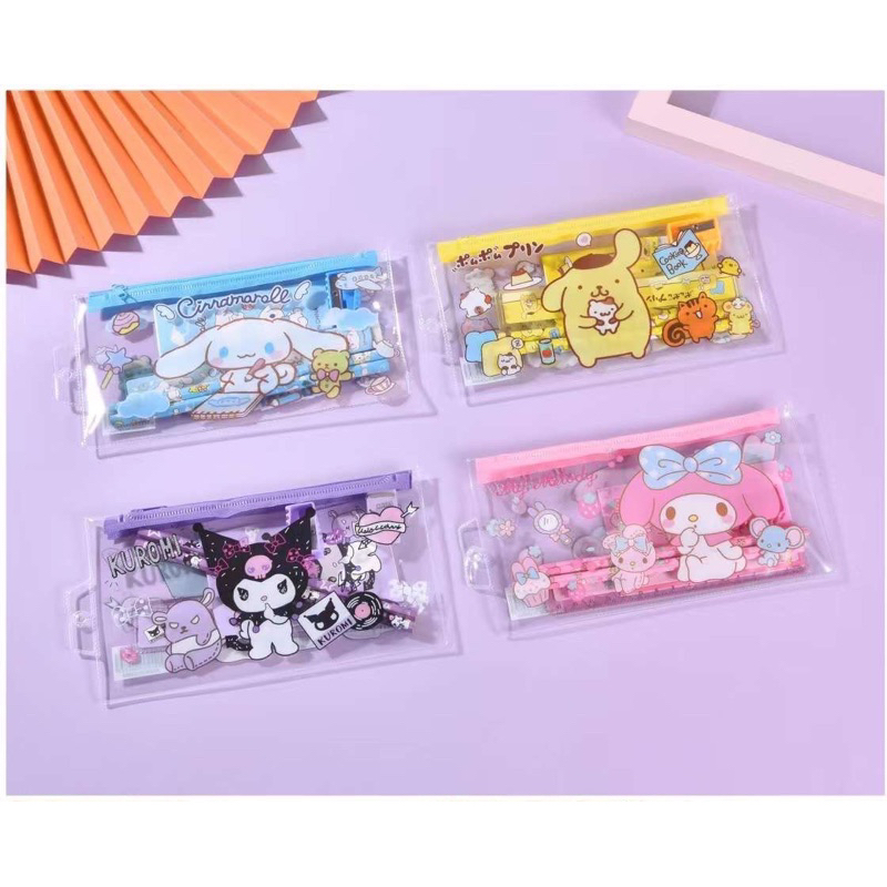 Sanrio Cartoon pencil pouch School Supplies Stationery Gift Box Cute ...