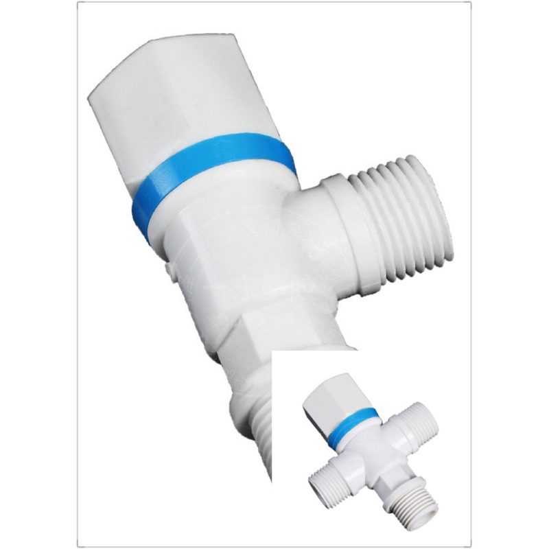 pvc white angle valve 1way 2way | Shopee Philippines