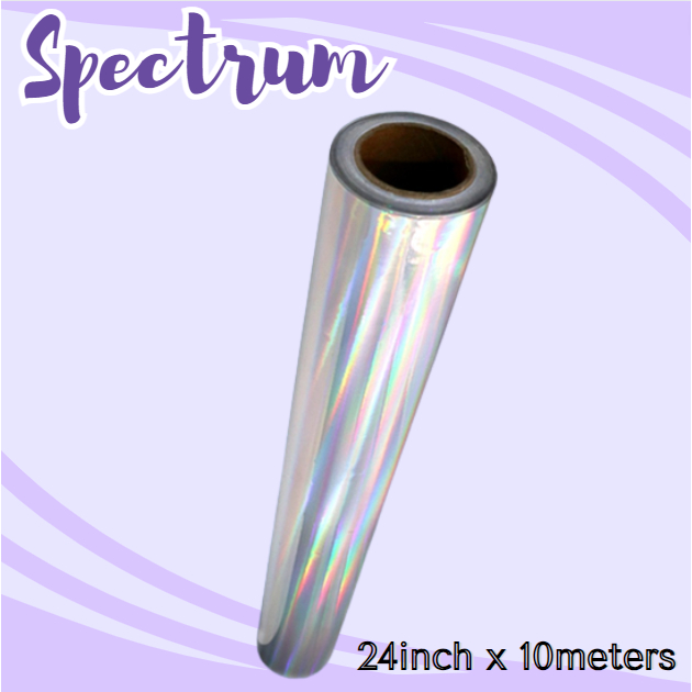 QUAFF Printable Car Sticker Holographic Spectrum (24 inches x 10 meters ...