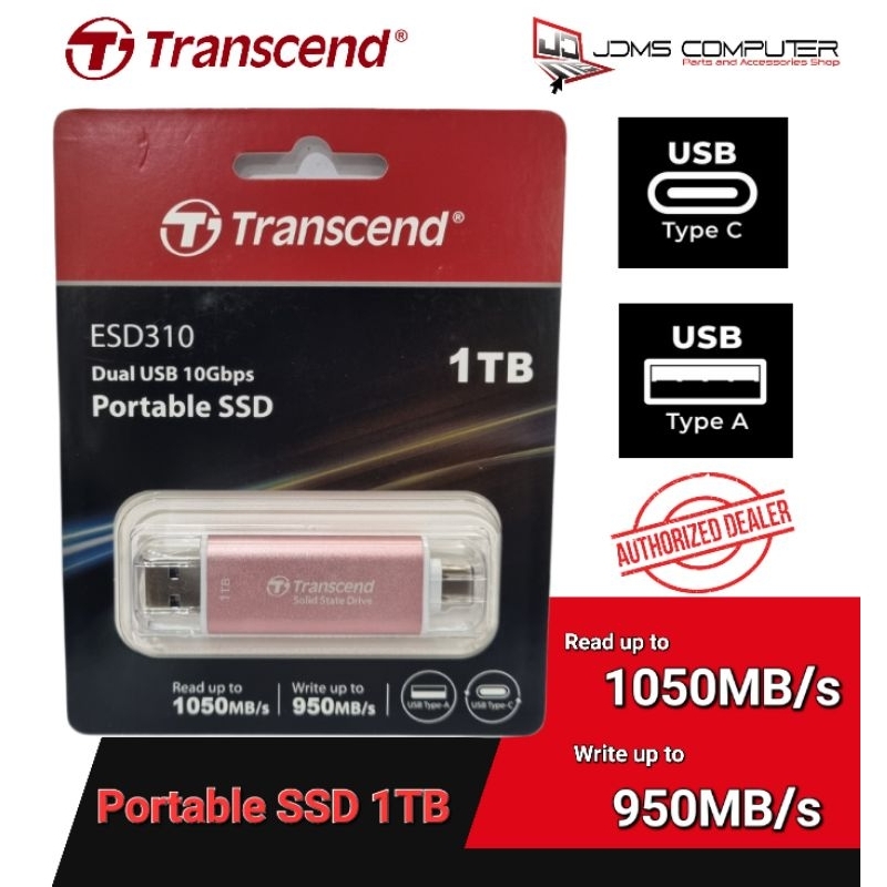 Transcend ESD310 Portable SSD 1TB | Shopee Philippines