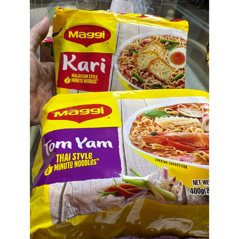 Maggi Tom Yam or Kari noodles 5 inner packs | Shopee Philippines