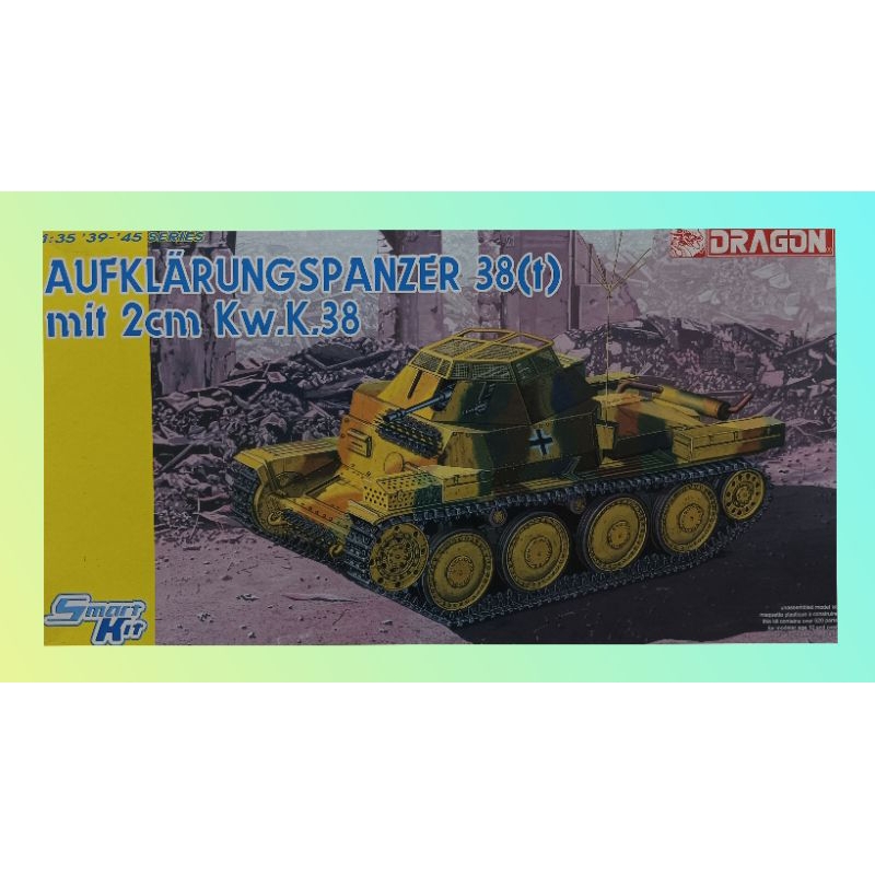 Dragon 6294 Aufklarungspancers 38(t) mit 2cm kw.k.38 1:35 '39-'45 ...