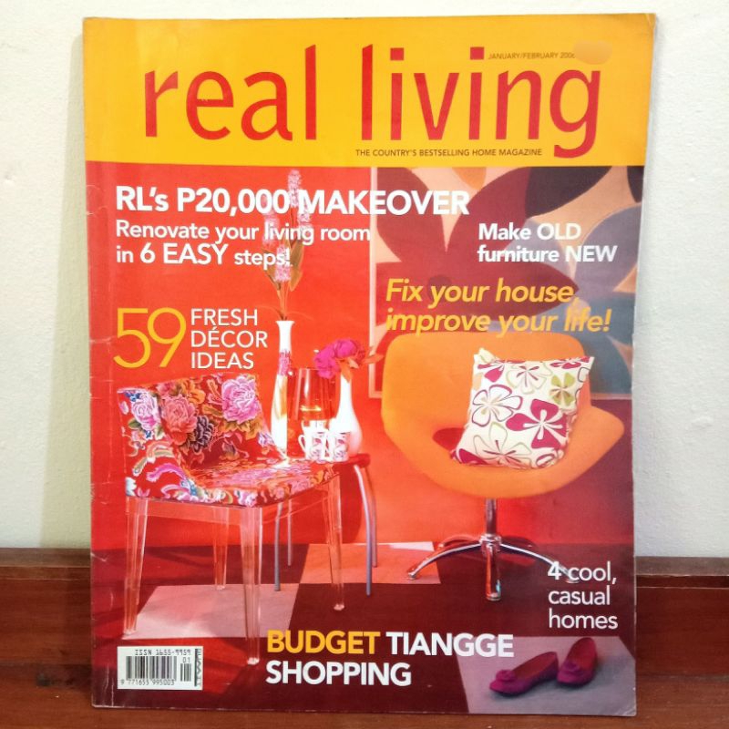 REAL LIVING MAGAZINE : BUDGET TIANGGE SHOPPING ISSUE (SALE) | Shopee ...