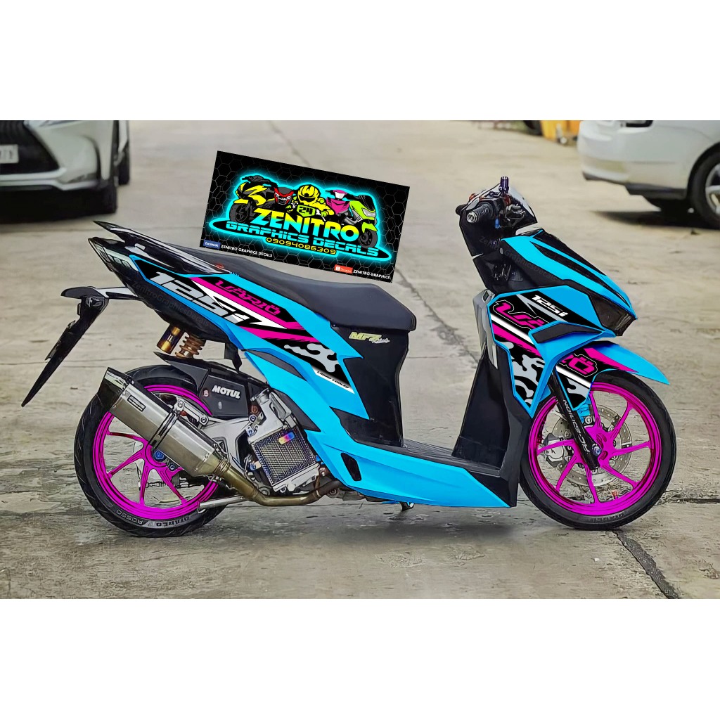 VARIO CAMO DECALS FOR CLICK 125 V3 | Shopee Philippines