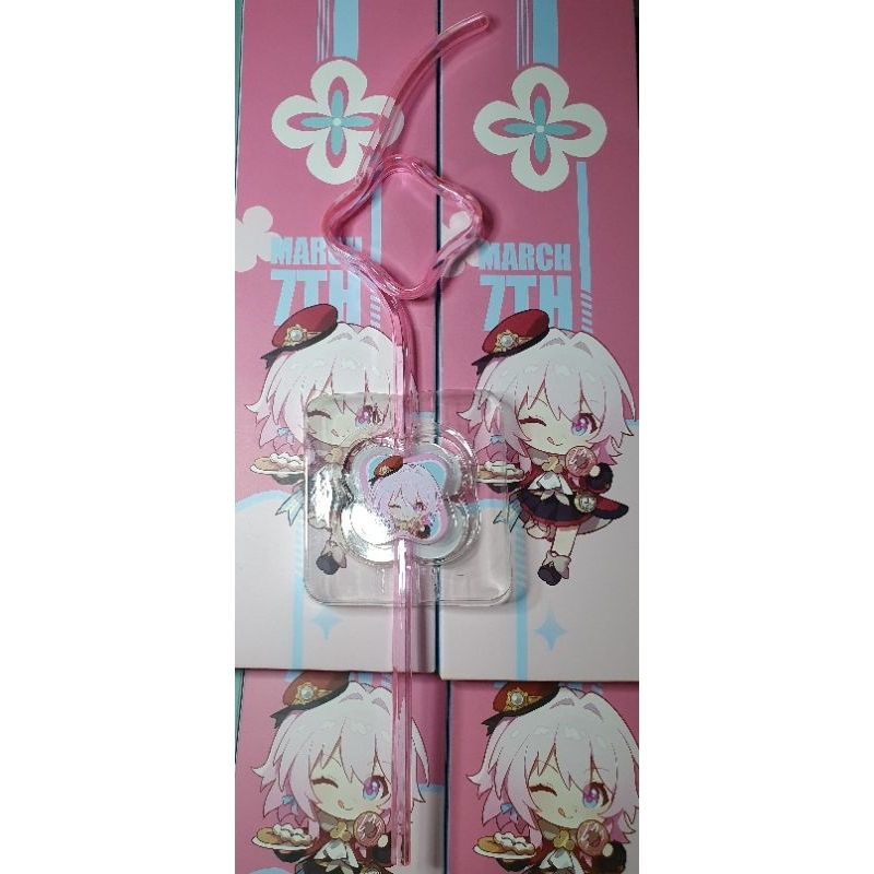 [KFC x Honkai:Star Rail] 2023 China Exclusive Collab Merchandise (Straw ...