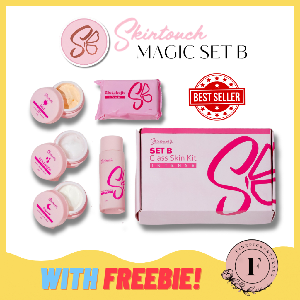 ORIGINAL SKINTOUCH MAGIC SET B Glass Skin Kit (Intense Rejuvenating Set ...