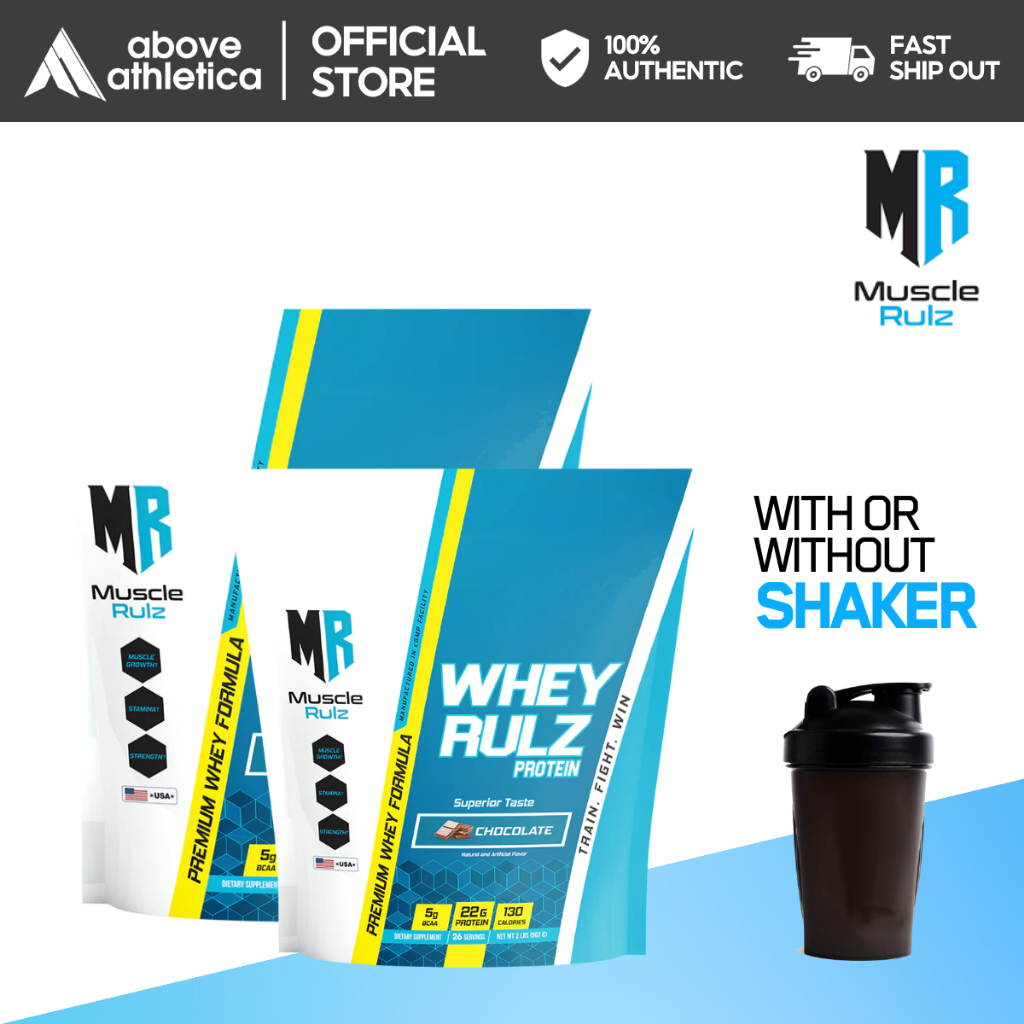 Muscle Rulz Whey Rulz Protein Powder 2lbs and 4lbs - Premium Whey ...