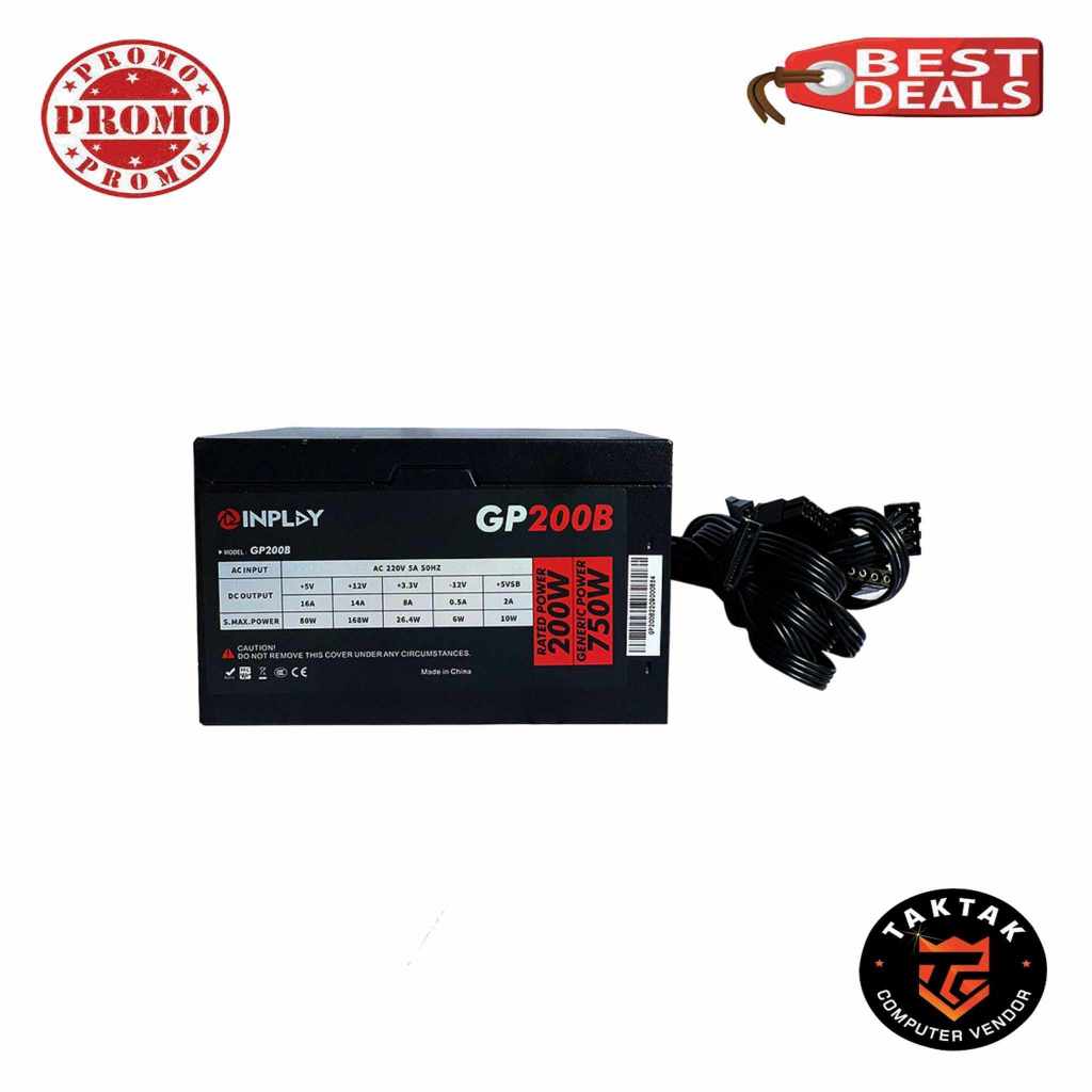 InPlay GP200B Generic Power Supply Unit 750w | Shopee Philippines