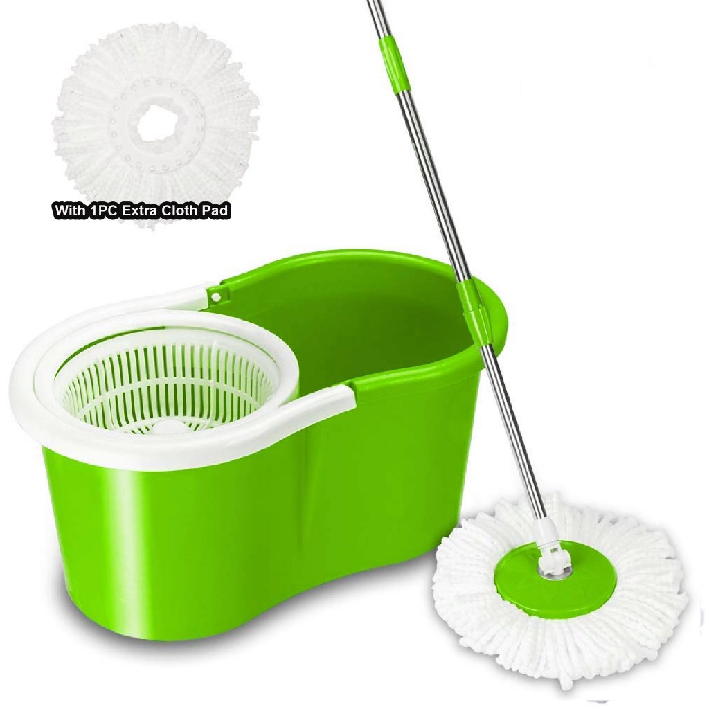 New Mop With Spinner and Bucket Magic Spin Tornado Mop 360 Easy ...
