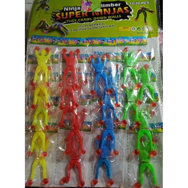Sticky Man / Ninja Wall Climber (20 pieces) | Shopee Philippines