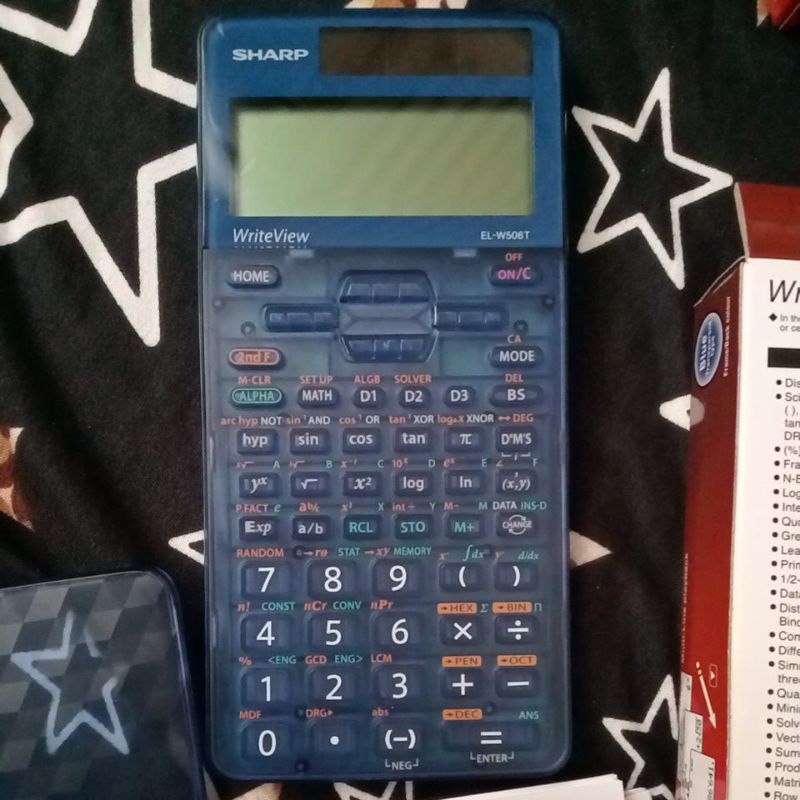 SHARP SCIENTIFIC CALCULATOR EL-W506T-BL | Shopee Philippines