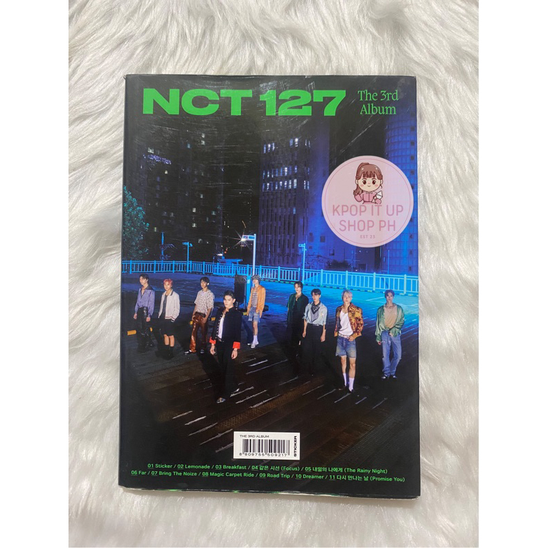 NCT 127 STICKER UNSEALED ALBUM | Shopee Philippines
