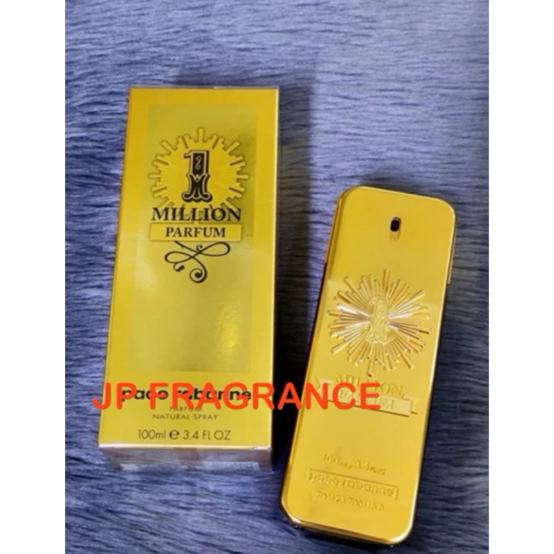JP~Fragrance 1 Million Parfum 50ml/100ml BNIB/DEMO for Men | Shopee ...