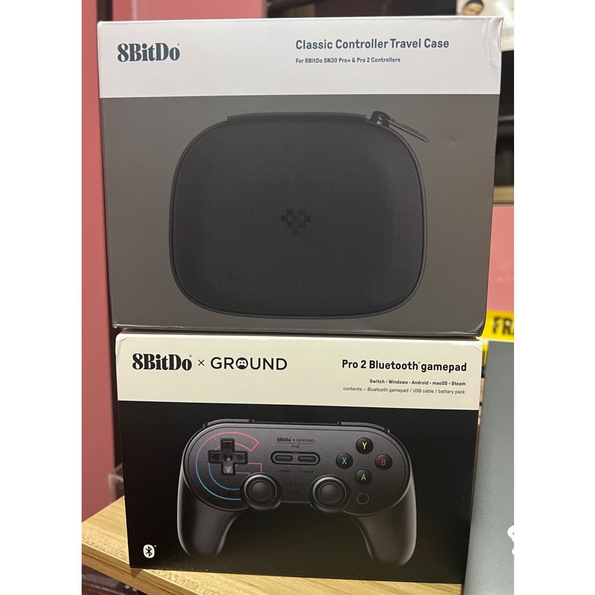 8BitDo x G.Round Pro 2 Controller (w/ FREE travel case) | Shopee ...