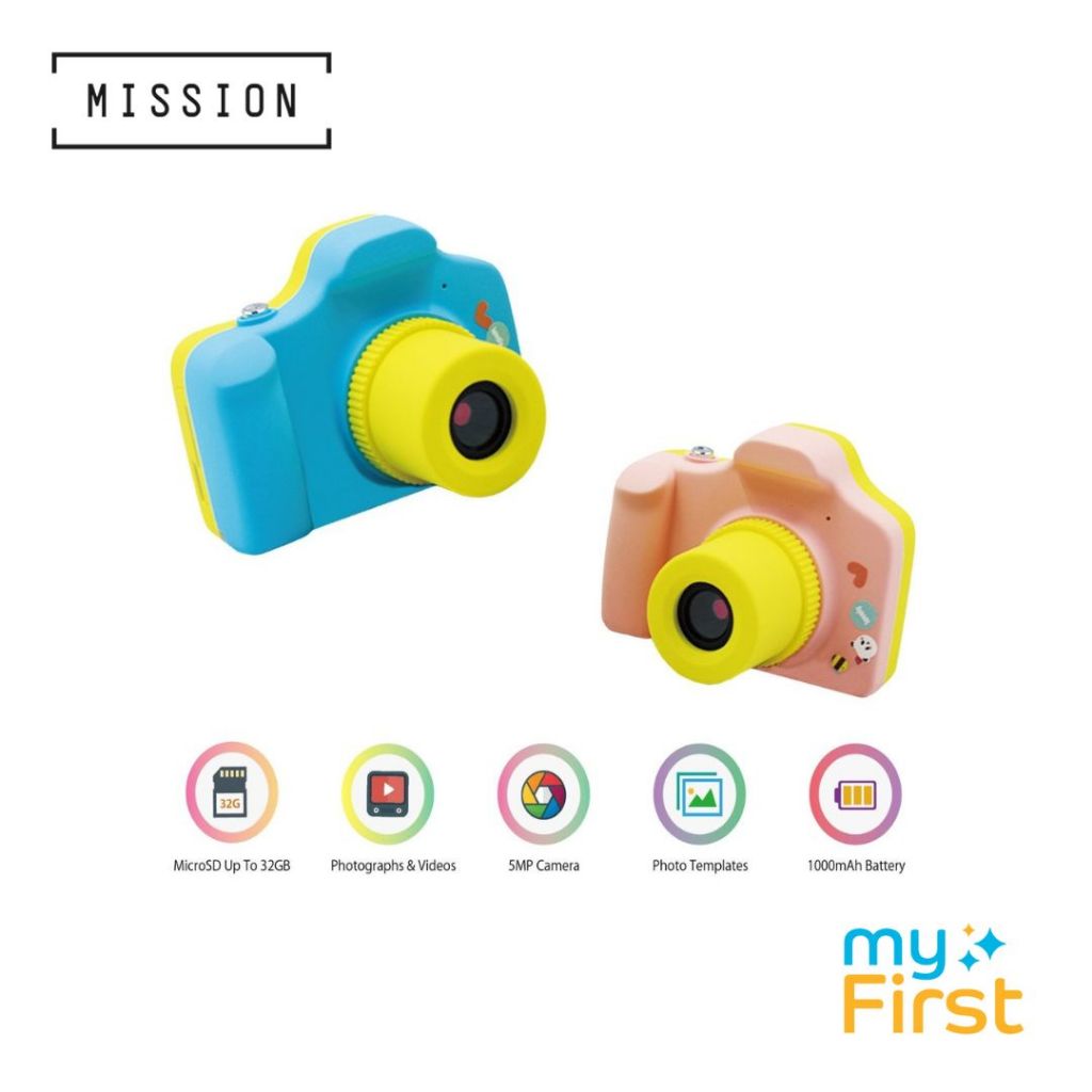myFirst Camera - 5 Mega Pixel Mini Size Camera For Kids with SD Card ...