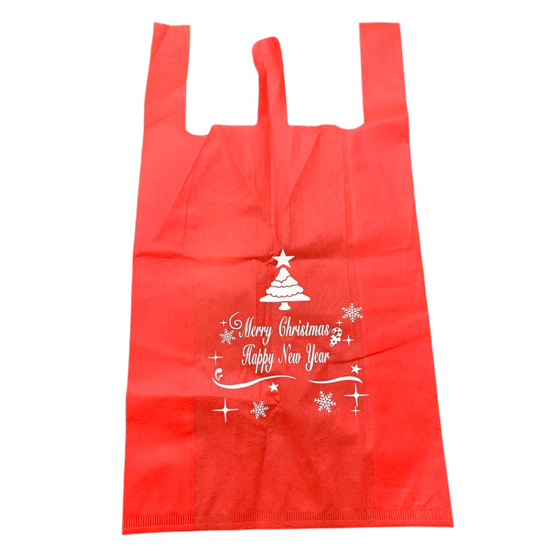 LARGE Christmas Eco bag Holiday bag Non woven bag Sando Bag | Shopee ...