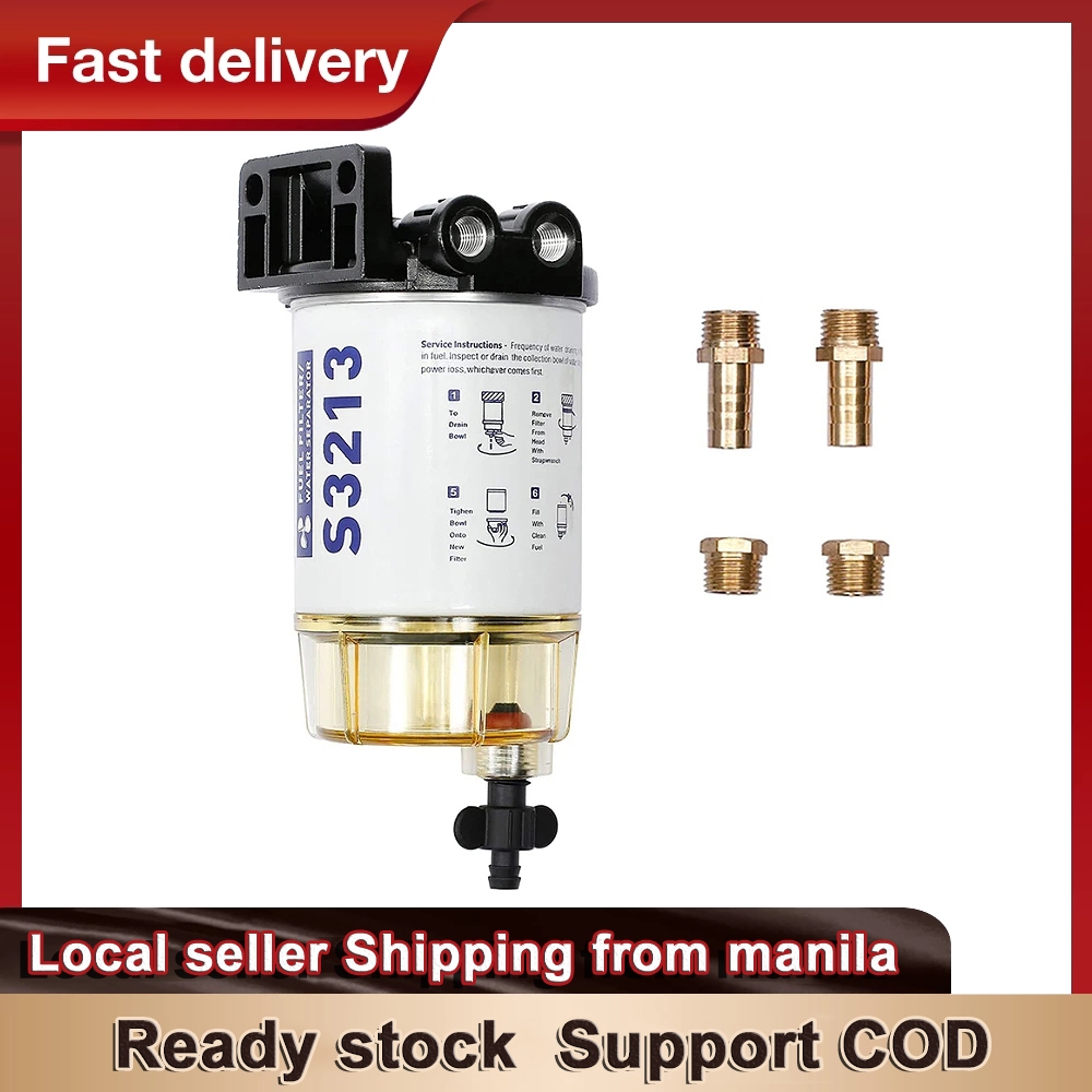 S3213 Fuel Water Separator Filter Assembly for Outboard Motor Mercury ...