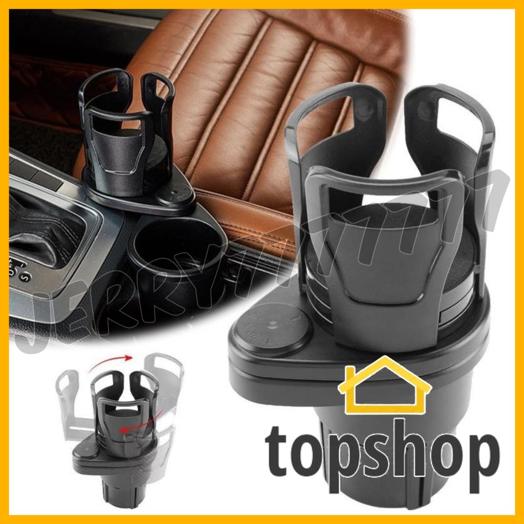 TOPSHOP Universal Car Black Beverage Cup Holder Auto Door Mount Drink ...